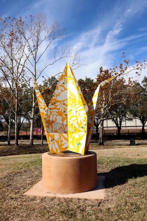 North Houston Park, New Sculpture Dedicated To Elvin Franklin, Jr ...